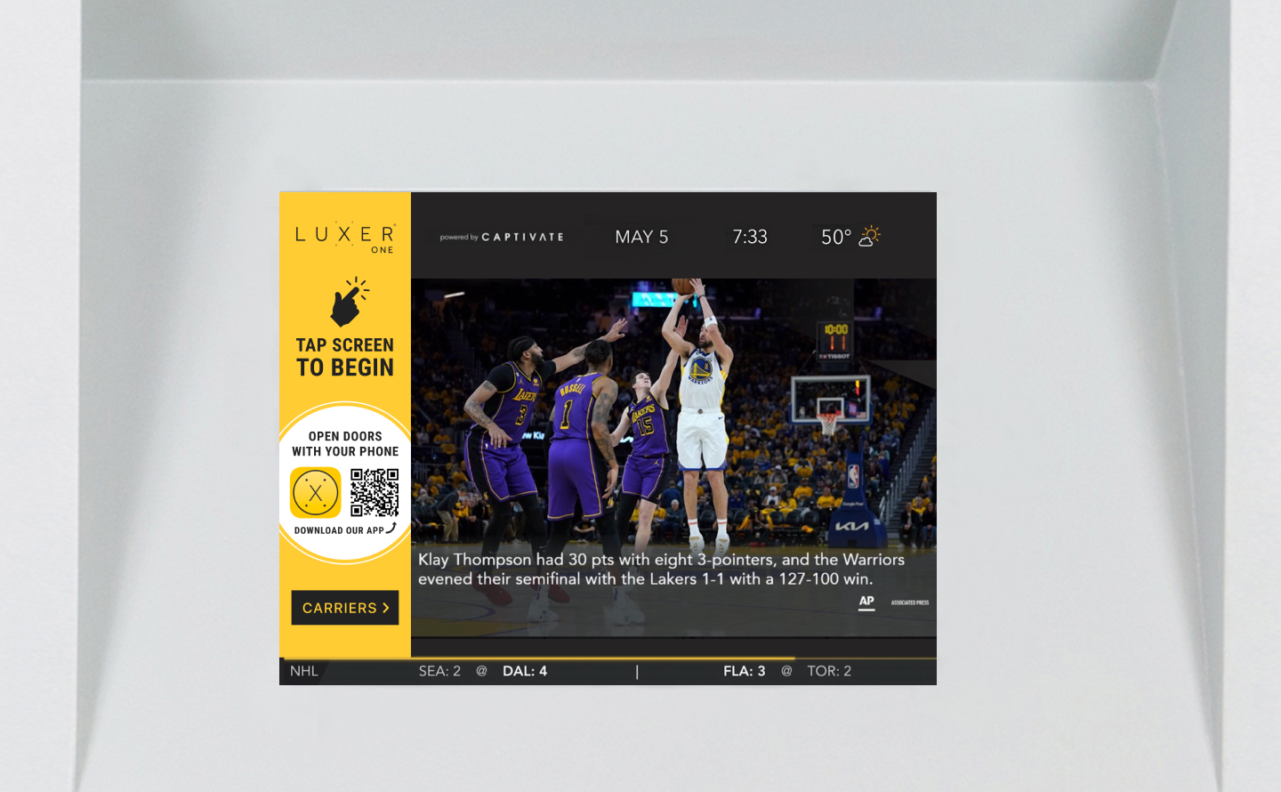 CAPTIVATE ADS - Luxer One